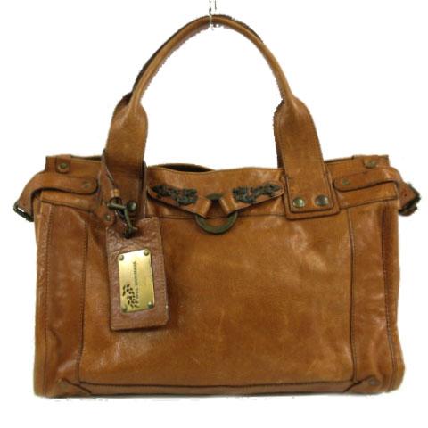 【中古】ヴィヴィアンタム VIVIENNE TAM トートバッグ ドラゴン 龍 パスケース チャーム レザー ブラウン系 キャメル