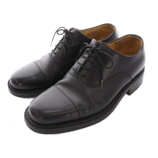 【中古】バリー BALLY ビジネスシューズ ストレートチップ レザー 6.5E 黒 /YM ■BM メンズ