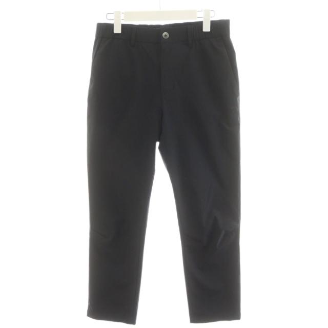 【中古】ゼロハリバートン ZERO HALLIBURTON イージーパンツ ゴルフウェア M 黒 ブラック ZHG-A5 /AN58 ■BM メンズ