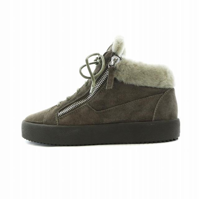 【中古】ジュゼッペザノッティデザイン GIUSEPPE ZANOTTI DESIGN ハイカットスニーカー シューズ 靴