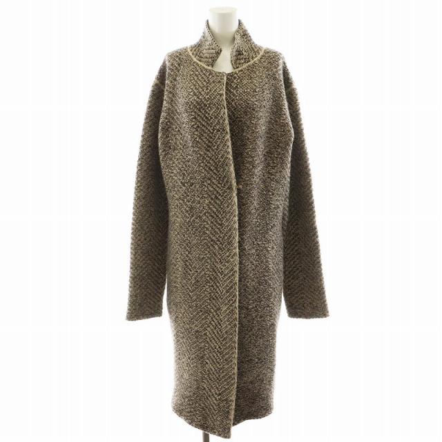 【中古】Sマックスマーラ 'S Max Mara コート ロング丈 アウター ウール カシミヤ混 L ベージュ /AN19 ■GY22 ■MT