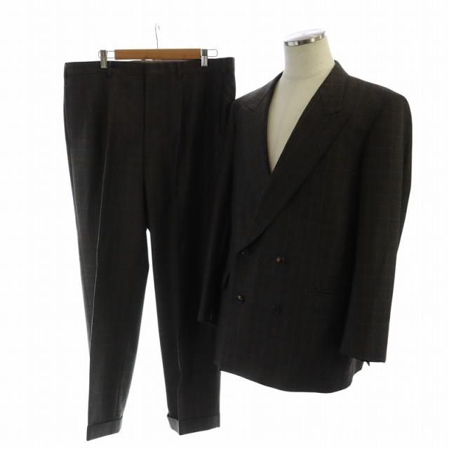 【中古】Ermenegildo Zegna スーツ セットアップ 上下 テーラードジャケット テーパードパンツ