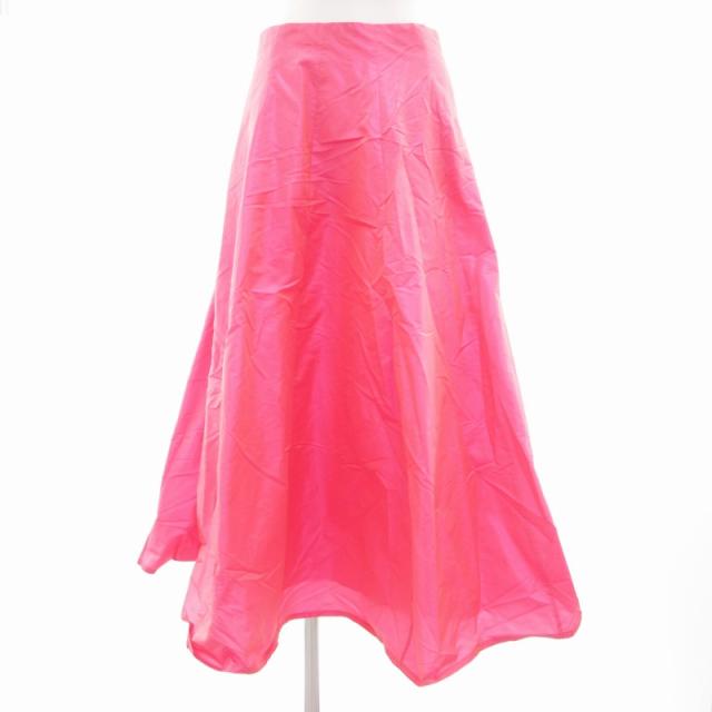 【中古】未使用品 ドゥロワー Drawer ユナイテッドアローズ タグ付き PRE1 シルクタフタフレアスカート 36