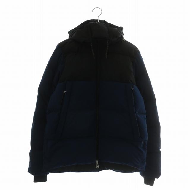【中古】未使用品 CAPE HEIGHTS NEWFANE JACKET ダウンジャケット アウター XS 黒 紺 CHM111735221002-XS
