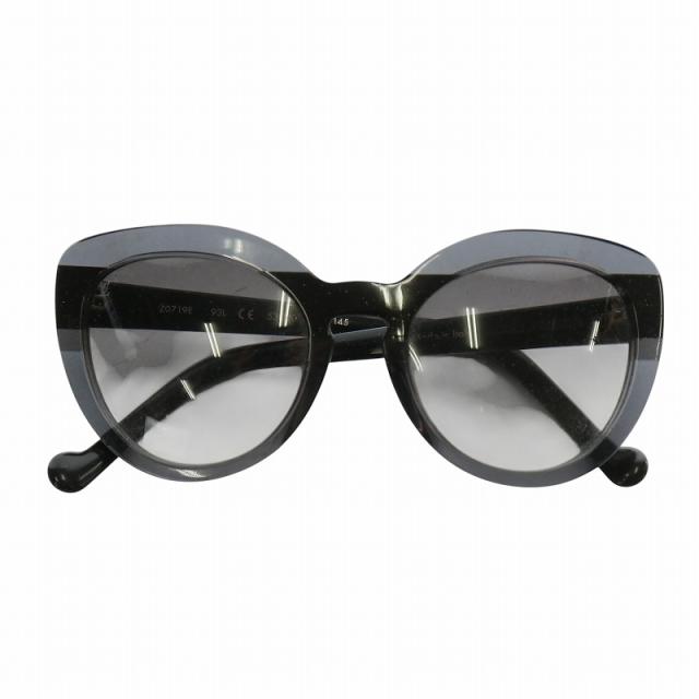 【中古】ルイヴィトン LOUIS VUITTON サングラス セルフレーム グラデーション 53□20-145 黒 ブラック Z0719E 93L
