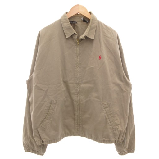 【中古】ポロ バイ ラルフローレン Polo by Ralph Lauren ヴィンテージ 80s スイングトップ ジャケット ブルゾン L