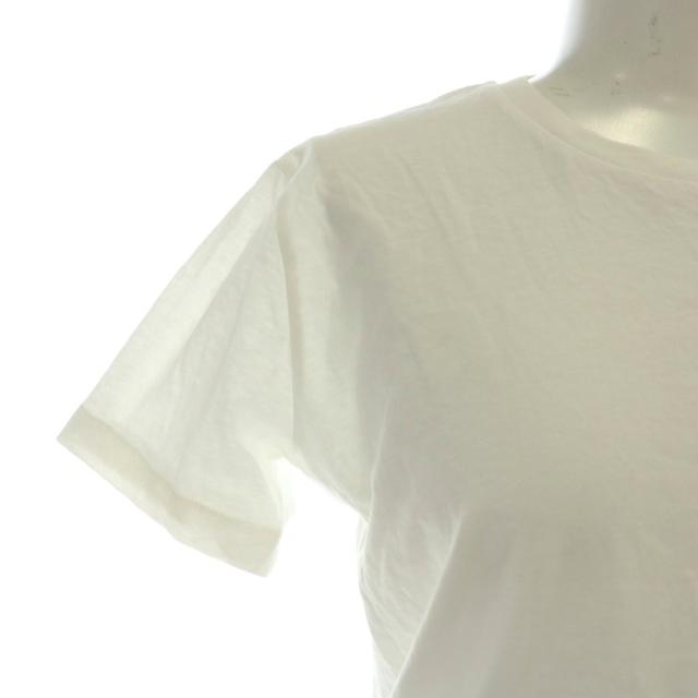 中古】プラダ PRADA Tシャツ カットソー 半袖 クルーネック 三角ロゴ