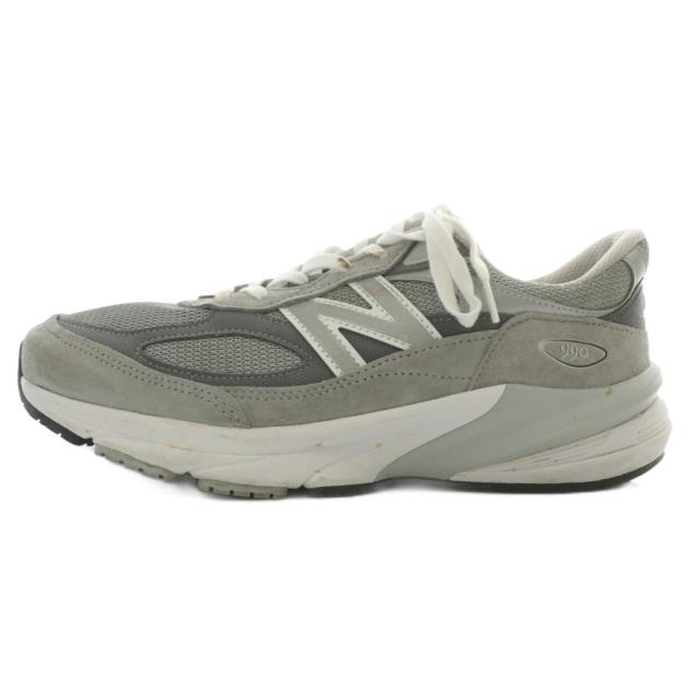 【中古】ニューバランス NEW BALANCE M990GL6 USA製 スニーカー スエード メッシュ ローカット US10 28cm グレー
