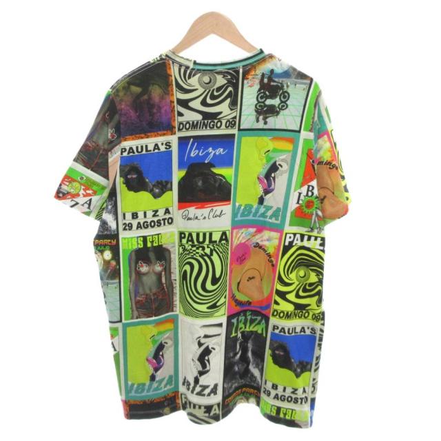 中古】ロエベ LOEWE パウラズ Tシャツ 半袖 S マルチカラー 総柄 /FF