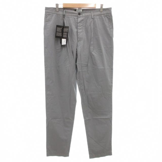 【中古】未使用品 ドルチェ&ガッバーナ ドルガバ DOLCE&GABBANA タグ付き パンツ テーパード ボタンフライ 50