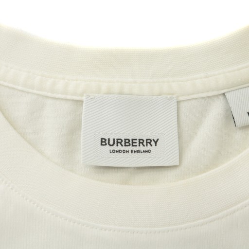 【中古】バーバリー ロンドン BURBERRY LONDON ENGLAND Tシャツ カットソー 半袖 クルーネック TBロゴ M 白 中古】バーバリー ロンドン BURBERRY LONDON ENGLAND Tシャツ