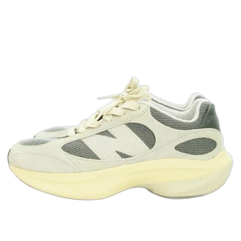 【中古】NEW BALANCE WRPD Runner CON ワープドランナー スニーカー スエード レースアップ 27cm グレー UWRPDCON