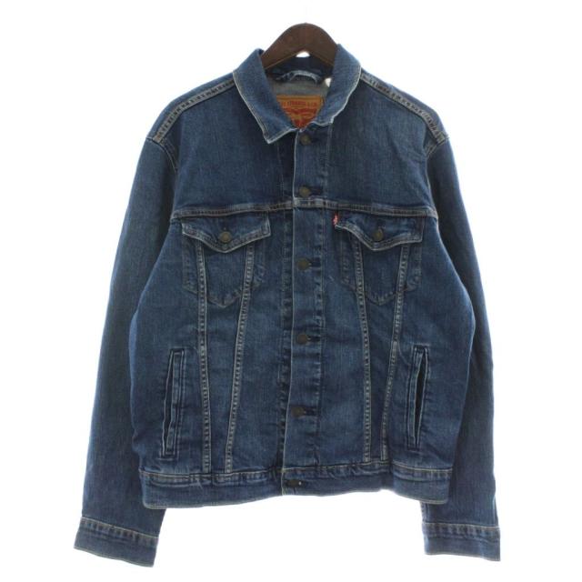 【中古】Levi's TYPE3 3rd スタンダード STANDARD デニムジャケット Gジャン ジージャン M インディゴ 紺 72334-0657