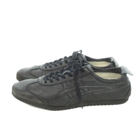 【中古】オニツカタイガー Onitsuka Tiger NIPPON MADE MEXICO 66 DELUXE スニーカー ローカット レザー