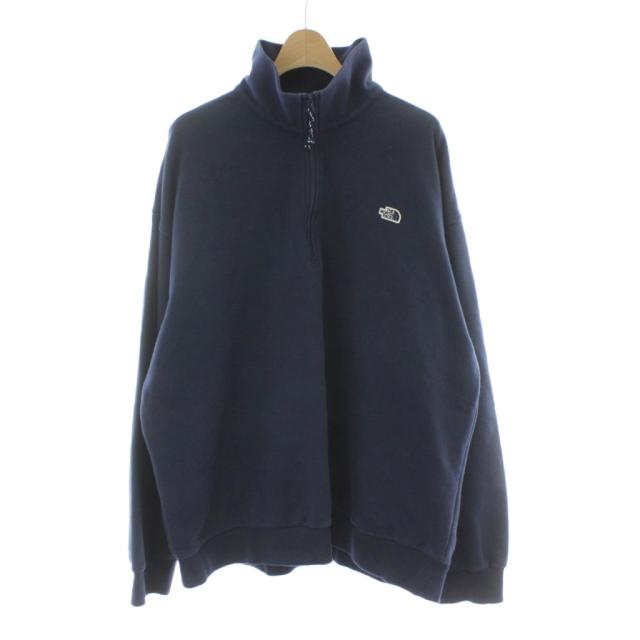 【中古】ザノースフェイス ホワイトレーベル THE NORTH FACE WHITE LABEL ハーフジップスウェットシャツ
