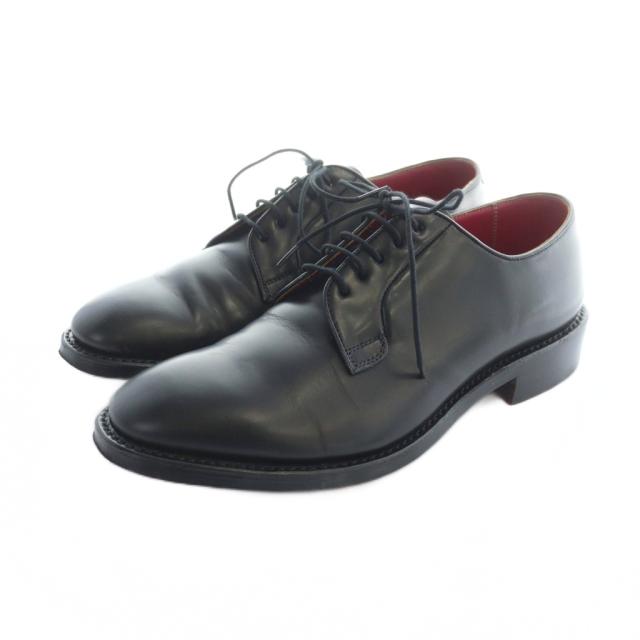 【中古】リーガル REGAL ローファー ビジネスシューズ レースアップ ロゴ レザー 24cm 黒 ブラック ■GY19 /MQ