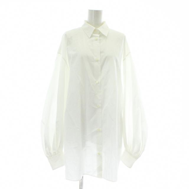 【中古】ドゥーズィエムクラス DEUXIEME CLASSE EVERYDAY I LIKE 23SS Volume Sleeve シャツ ブラウス 長袖 白