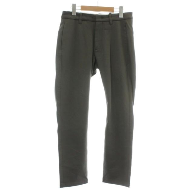 【中古】KAZUYUKI KUMAGAI ATTACHMENT STUDIOUS別注 強撚ポンチ ジョッパーズ パンツ スラックス 2 グレー KP83-119