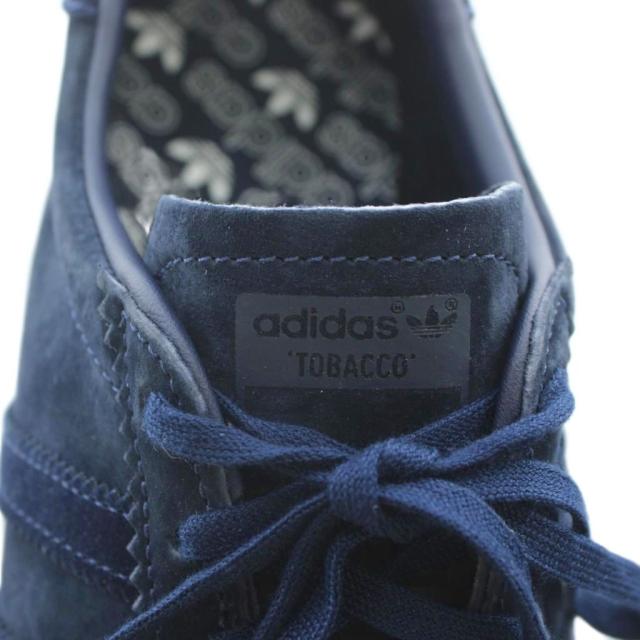 【中古】アディダス adidas タバコ TOBACCO スニーカー スエード ローカット US8.5 26.5cm 紺 ネイビー JR2743