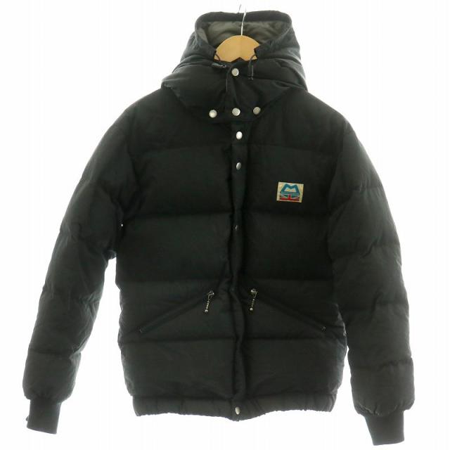 【中古】マウンテンイクイップメント レトロライトラインデュベ ダウンジャケット XS 黒 422196