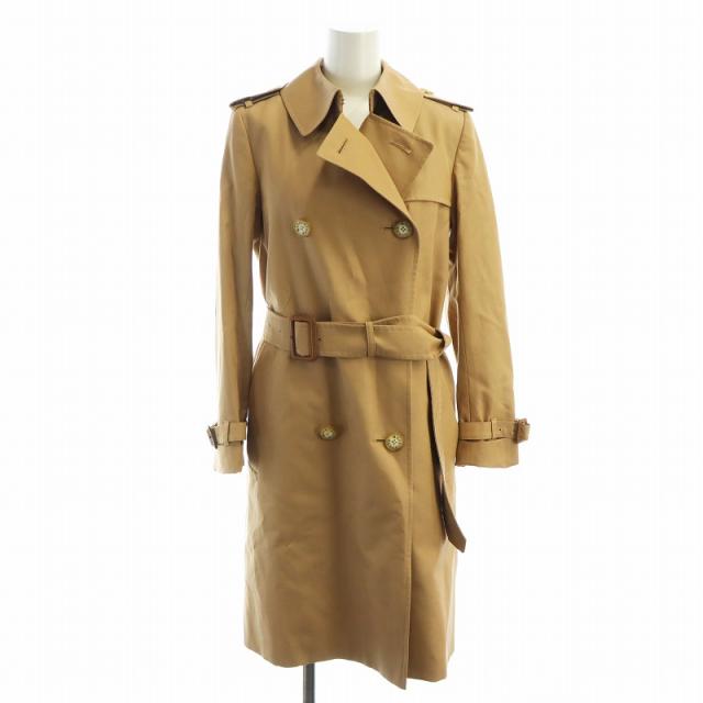 【中古】マッキントッシュ ロンドン MACKINTOSH LONDON トレンチコート 長袖 総裏地 ジレ ライナー付き ダブル 長袖