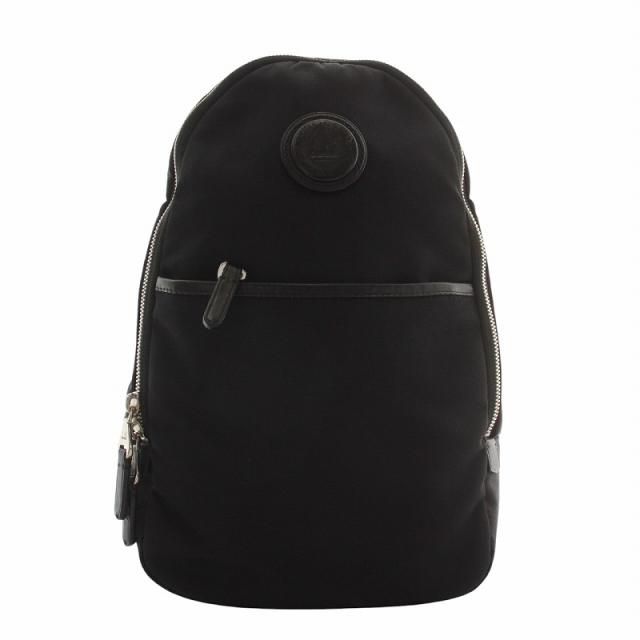 【中古】ダンヒル dunhill ガーズマン ボディバッグ ショルダー ナイロン レザー ロゴ 黒 ブラック /XZ ■GY18 メンズ