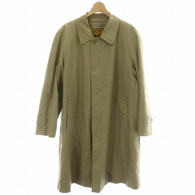 【中古】バーバリーズ Burberrys 90s トレンチコート ロング アウター ノバチェック ライナー付き 取外し可 カーキ