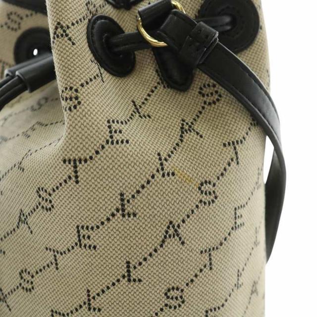 中古】STELLA McCARTNEY SAND ショルダーバッグ 巾着型 キャンバス