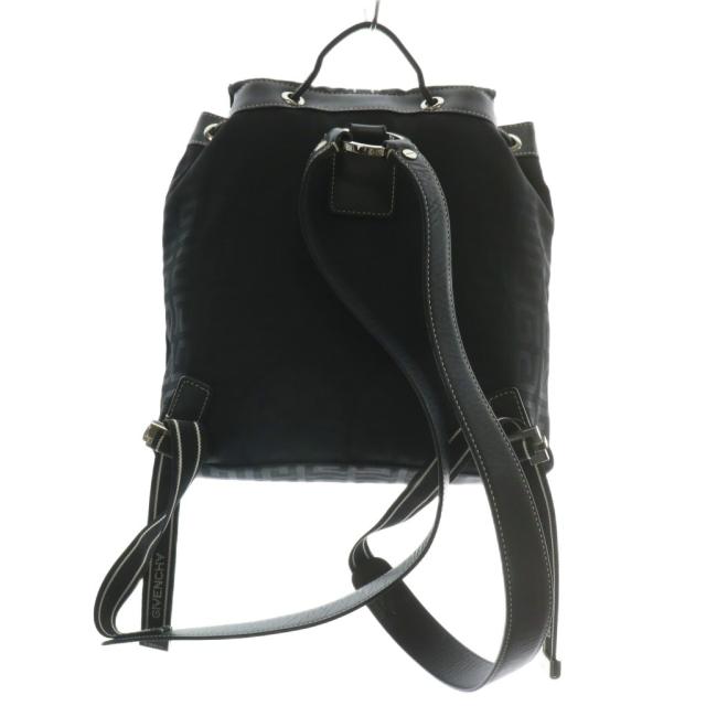 【中古】ジバンシィ GIVENCHY リュックサック バックパック デイパッグ ミニ ナイロン レザー 4Gロゴ 総柄 黒 中古】ジバンシィ GIVENCHY リュックサック バックパック デイパッグ