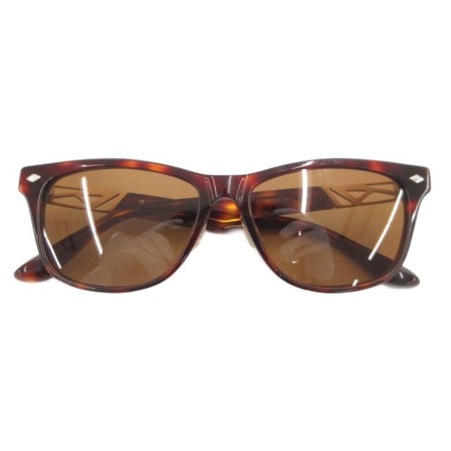 【中古】サムライ翔  SAMURAI SHO 偏光サングラス メガネ アイウェア フルリム べっ甲柄 55□16 148