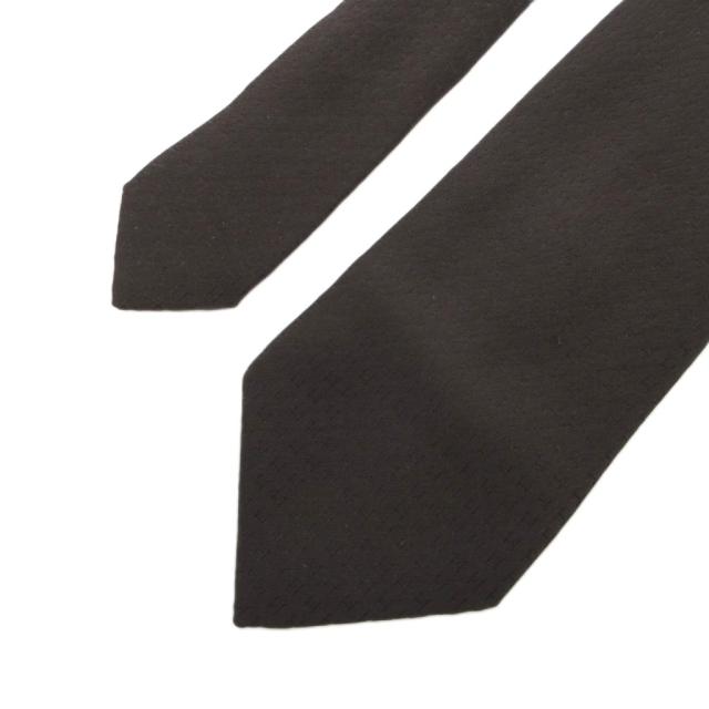 中古】エルメス HERMES ネクタイ レギュラータイ シルク ダーク