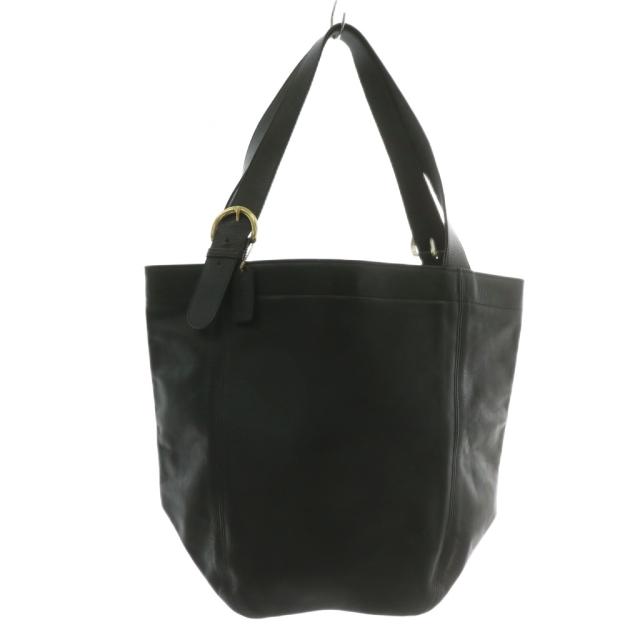 【中古】コーチ COACH オールドコーチ トートバッグ ワンショルダー レザー 黒 ブラック 4082 /XZ ■GY18 レディース