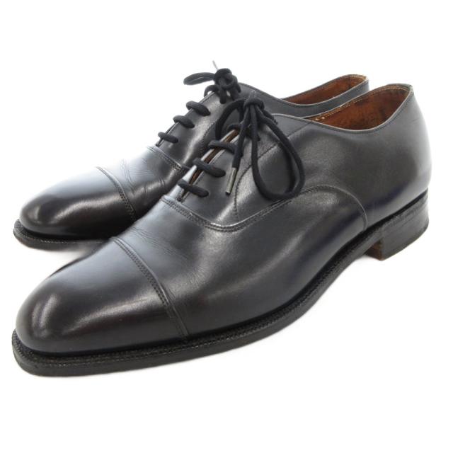 【中古】チャーチ church's ビジネスシューズ 革靴 内羽根 レザー 60 黒 ブラック /AE ■GY18 メンズ