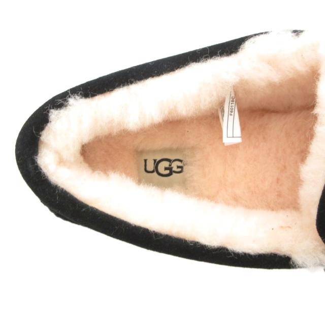 【中古】アグ オーストラリア UGG australia アスコット ASCOT スリッポン モカシン フラットシューズ ロゴ 26cm 中古】アグ オーストラリア UGG australia アスコット ASCOT