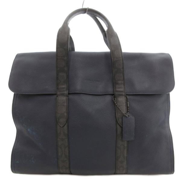 【中古】コーチ COACH METOROPOLITAN PORTFOLIO メトロポリタンポートフォリオ フラップ 2way ブリーフケース