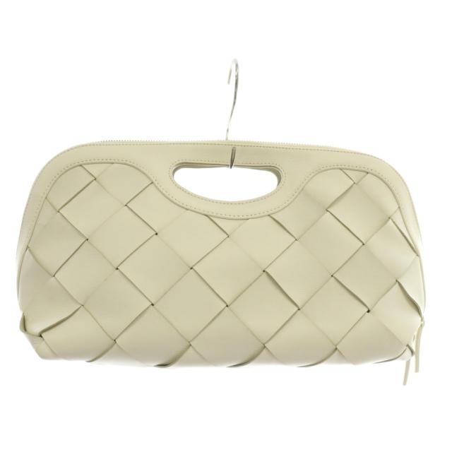 【中古】ペリーコ PELLICO ハンドバッグ レザー イントレチャート 白 ホワイト /XZ ■GY18 レディース