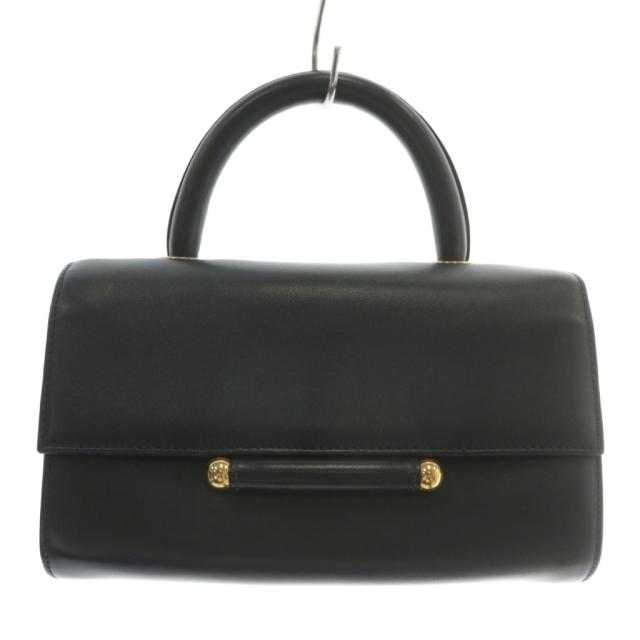 【中古】ゲラルディーニ GHERARDINI ハンドバッグ ショルダーバッグ 2WAY レザー 紺 ネイビー /XZ ■GY18 レディース