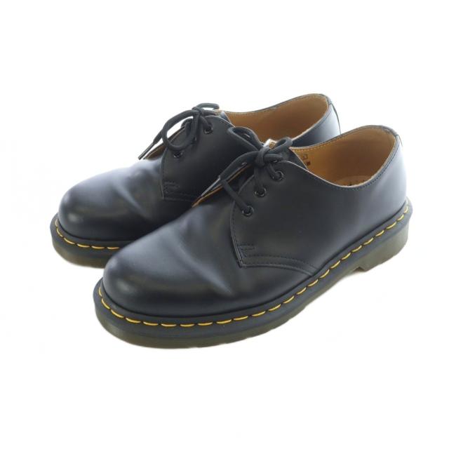 【中古】ドクターマーチン DR.MARTENS 1461 59 3ホール ビジネスシューズ レザー 革靴 ロゴ オリジナルソール UK7