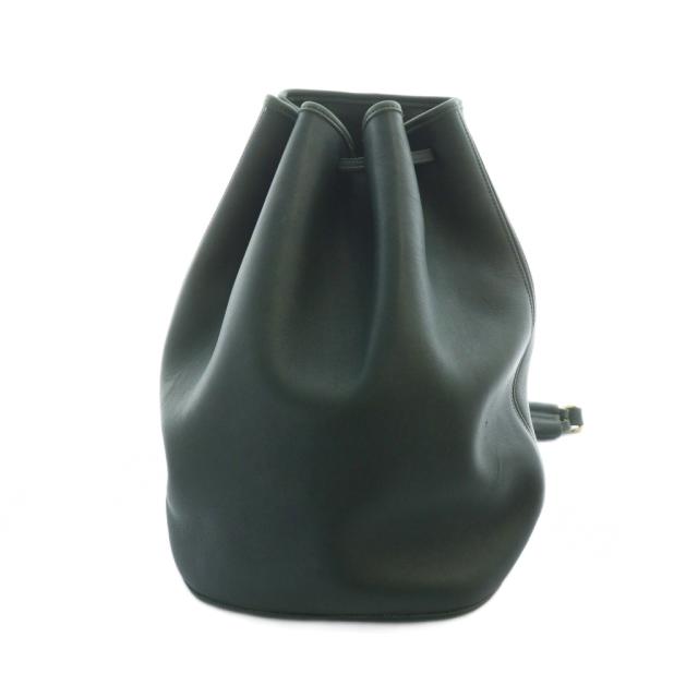 【中古】コーチ COACH オールドコーチ 9952 USA製 ショルダー バッグ 斜めがけ レザー 緑 グリーン レディース