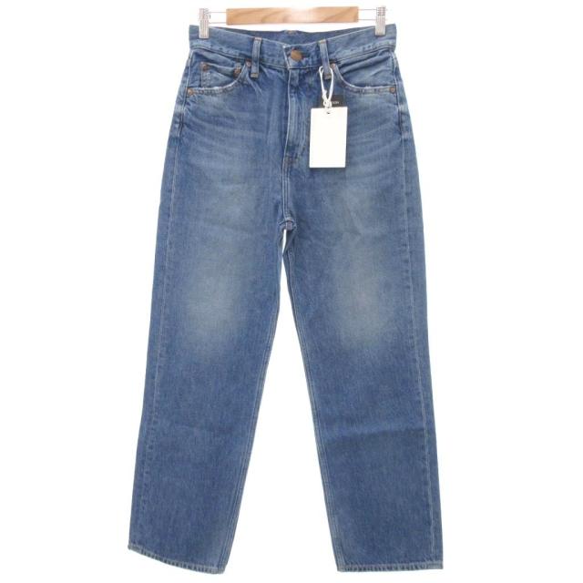 【中古】未使用品 レッドカード タグ付き MM66 Loose Straight 72W55401imd ハイライズ ストレート デニムパンツ