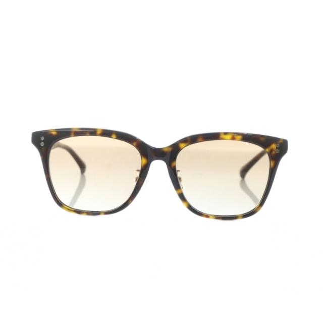 【中古】金子眼鏡 KANEKO OPTICAL Lazy Red L062 サングラス 眼鏡 めがね グラデーション ロゴ 茶 ブラウン ■GY11