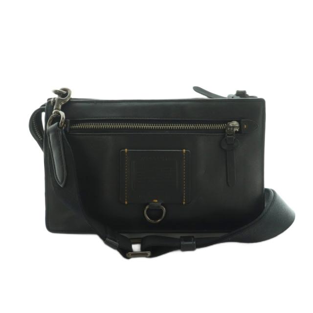 【中古】コーチ COACH ボディバッグ ショルダーバッグ 黒 ブラック 68232 /MI ■GY17 メンズ