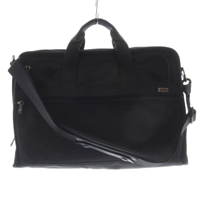 【中古】トゥミ TUMI ブリーフケース 2WAYバッグ ロゴ ショルダーバッグ ハンドバッグ 黒 ブラック /SR ■GY18 メンズ