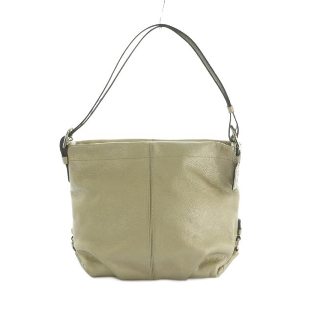 【中古】コーチ COACH 2WAY トートバッグ ショルダーバッグ シャンパンゴールドカラー F15064 /MI ■GY18 レディース