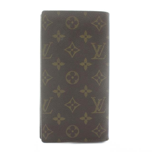 【中古】ルイヴィトン LOUIS VUITTON 長財布 二つ折り PVC レザー モノグラム 総柄 茶色 ブラウン /XZ ■OH ■GY11