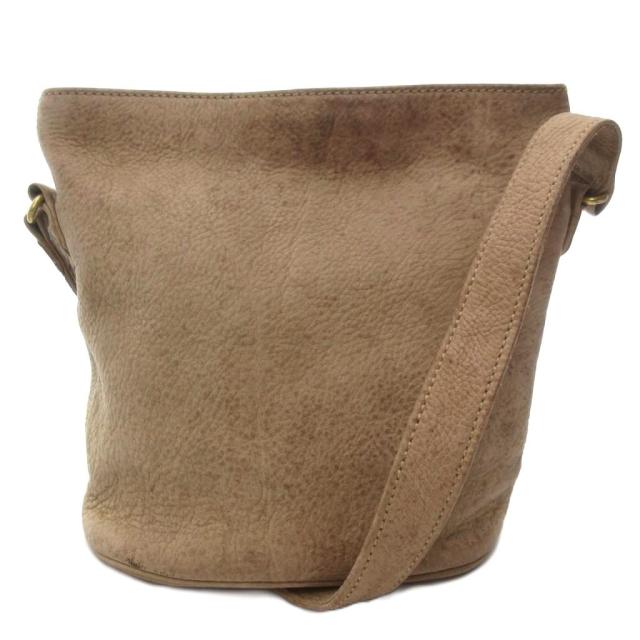 【中古】コーチ COACH オールドコーチ USA製 4933 ショルダーバッグ 斜めがけ ヌバック レザー 茶 ブラウン