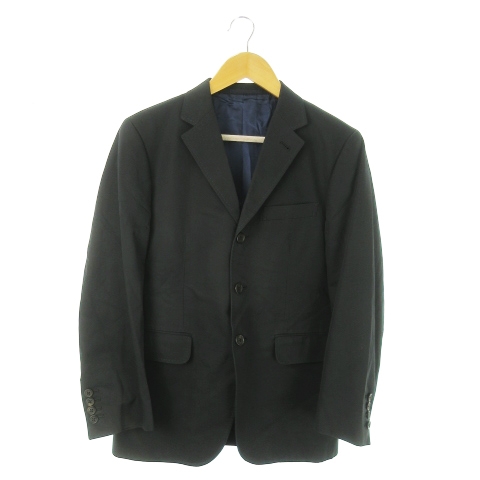 【中古】ポールスミス PAUL SMITH テーラードジャケット 背抜き コットン ステッチ S 紺 ネイビー /AO15 GY03の通販は ...