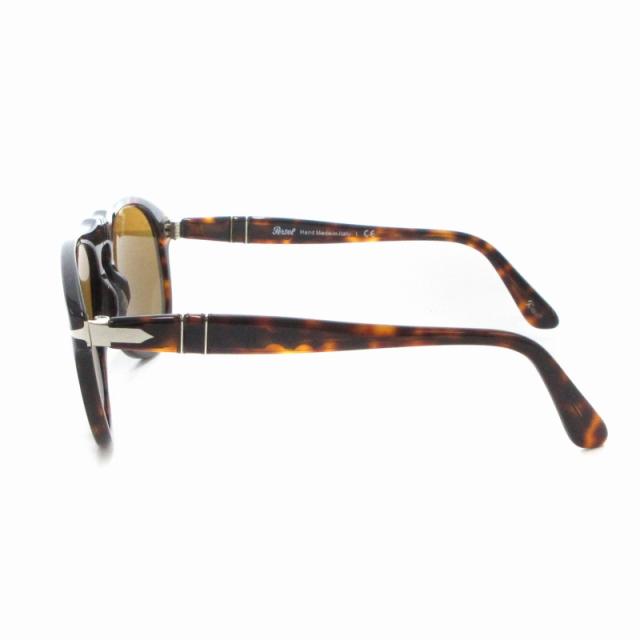 中古】ペルソール Persol サングラス アイウェア 度なし べっ甲柄 54