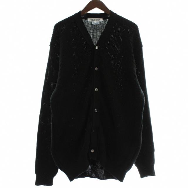 【中古】COMME des GARCONS COMME des GARCONS カーディガン ニット 長袖 S 黒 RN-N517