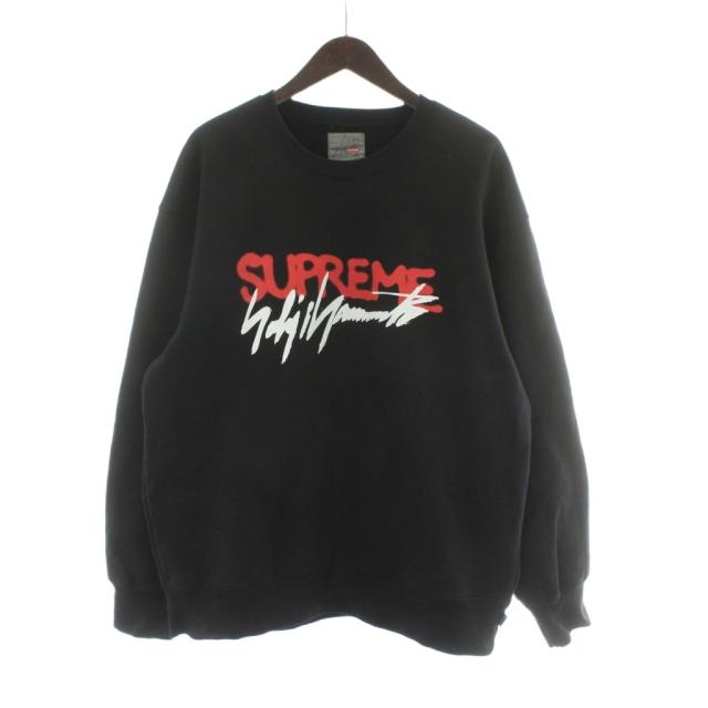 【中古】シュプリーム SUPREME 20AW Yohji Yamamoto Crewneck クルーネック スウェット トレーナー 裏起毛 プリント